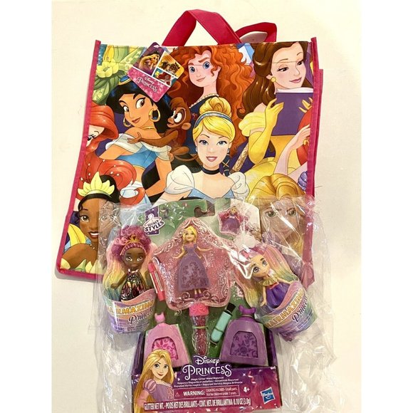 Disney | Toys | Disney Princess Bundle Magic Glitter Rapunzel ...